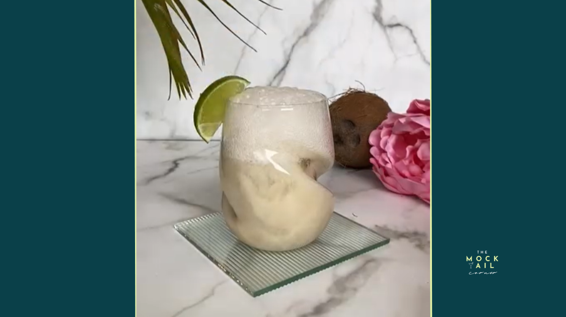 Coconut Fizz Mocktail - Mocktail Corner